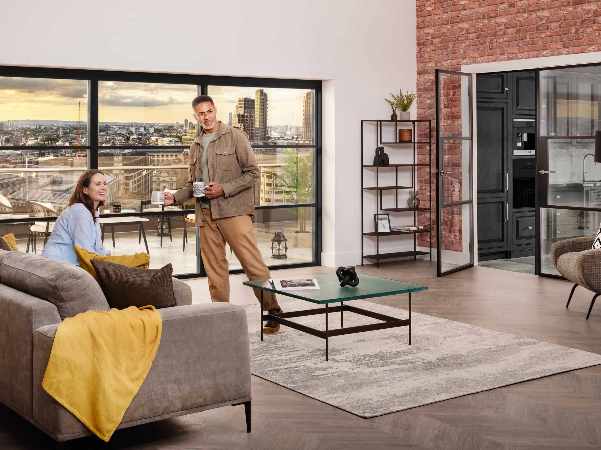 Origin Soho Steel Look Bifold & French Doors | OB-36+ Doors, Reading